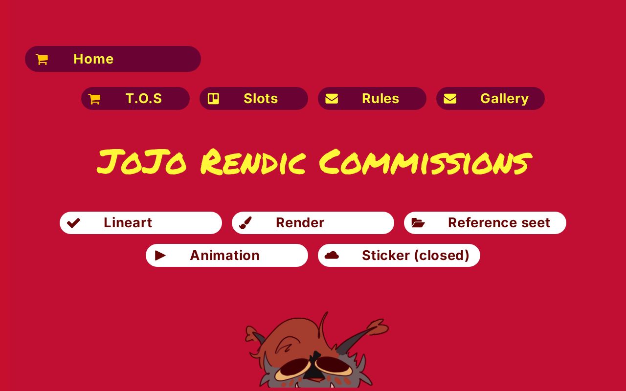 Jojorendic Commissions